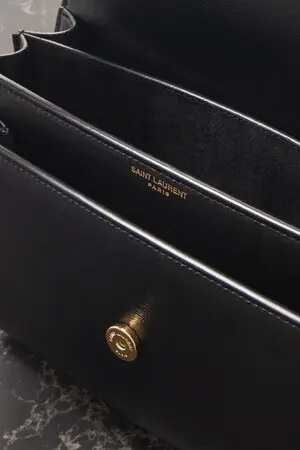 Saint Laurent Sunset Medium Shoulder Bag - Black