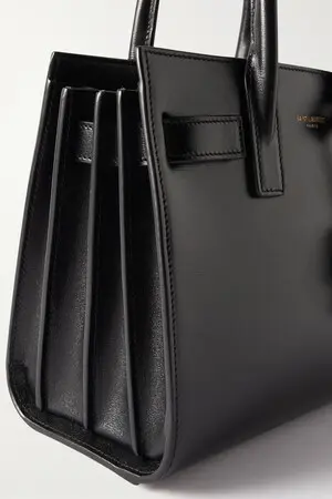 Saint Laurent Sac De Jour Nano Leather Tote - Black