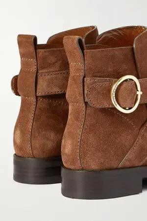 See By Chloé Lyna Suede Ankle Boots