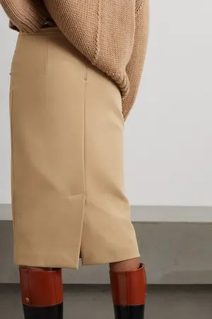 Max Mara Felice Stretch-jersey Midi Skirt