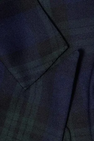 Purdey Double-breasted Checked Blazer