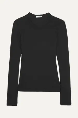 JAMES PERSE Slub Cotton-jersey Top
