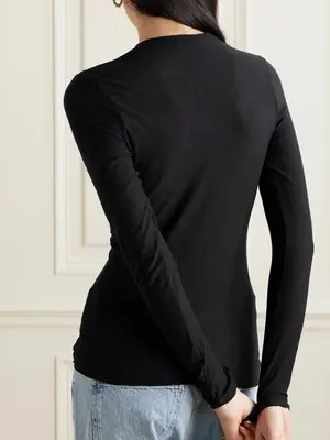 JAMES PERSE Slub Cotton-jersey Top