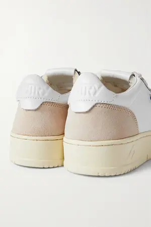 AUTRY Medalist Low Leather And Suede Sneakers - White