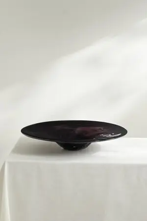 LOUISE ROE Sophia Roe S.r Collection Glass Tray - Black