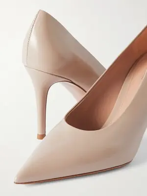 GIANVITO ROSSI Tokio 85 Leather Pumps