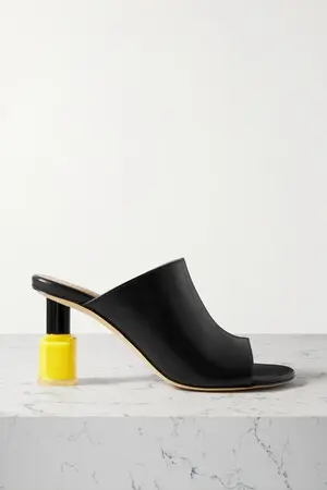 Loewe Nail Polish Leather Mules