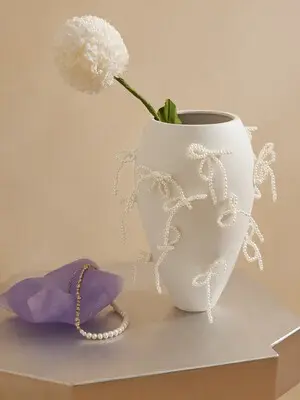 Completedworks Large Embellished Ceramic Vase