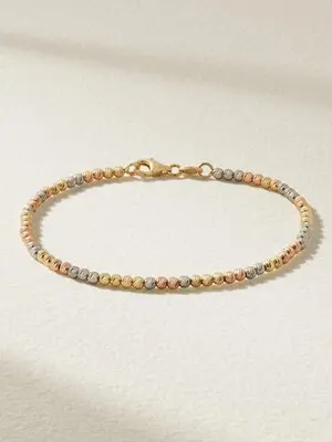 Carolina Bucci Discoball Bracelet In 18-karat Rose, White, And Yellow - Gold