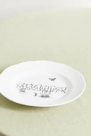GINORI 1735 Off- 21cm Porcelain Dessert Plate - White