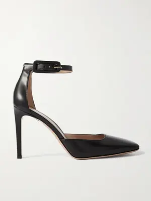 GIANVITO ROSSI Tokio Glossed-leather Pumps