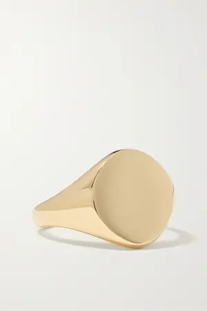 Mateo 14-karat Signet Ring - Gold