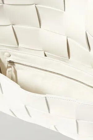 Bottega Veneta Cassette Medium Intrecciato Leather Shoulder Bag