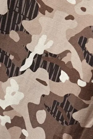Amiri Camouflage-print Wide-leg Cargo Pants - Brown