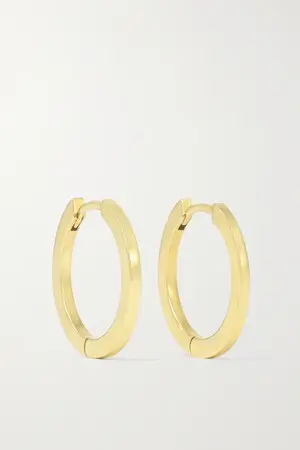 JENNIFER MEYER Large 18-karat Hoop Earrings - Gold