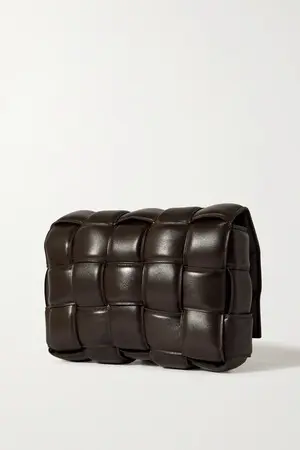 Bottega Veneta Cassette Medium Padded Intrecciato Leather Shoulder Bag
