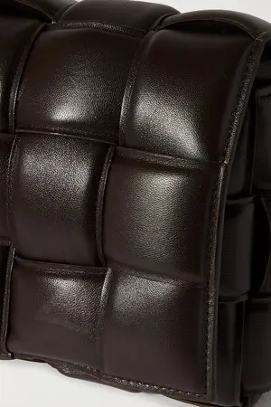 Bottega Veneta Cassette Medium Padded Intrecciato Leather Shoulder Bag