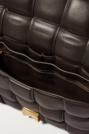 Bottega Veneta Cassette Medium Padded Intrecciato Leather Shoulder Bag