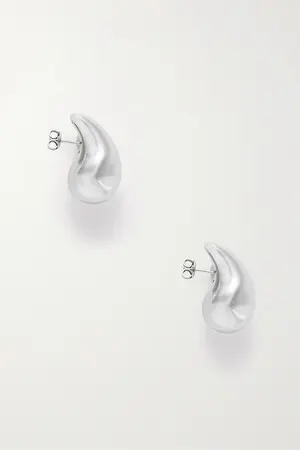 Bottega Veneta Drop Earrings - Silver