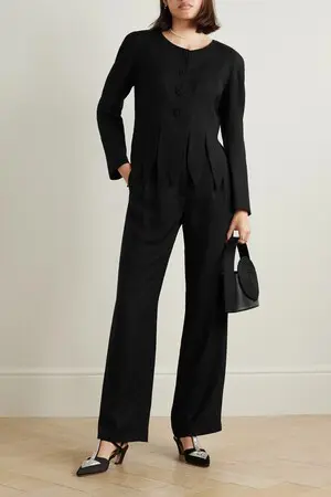 DESTREE Charlotte Woven Wide-leg Pants