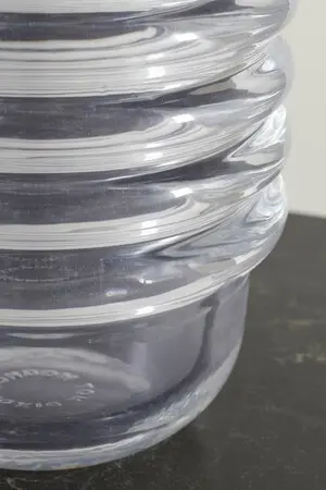 TOM DIXON Press Large Fluted Glass Vase