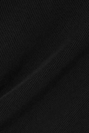 GOLDSIGN The Laurel Ribbed Stretch-jersey Racer-back Tank - Black