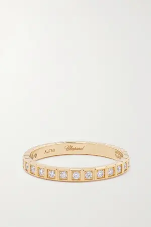 Chopard Ice Cube 18-karat Diamond Ring - Gold