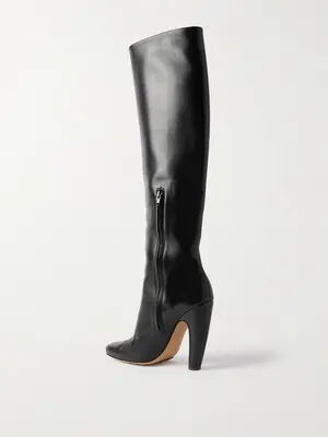 Bottega Veneta Leather Knee High Boots