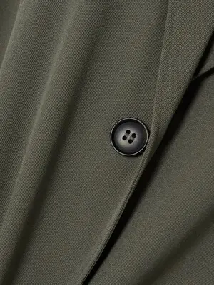 ST. AGNI Paneled Wool-blend Twill Blazer