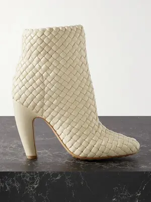 Bottega Veneta Woven Booties