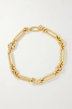 Lauren Rubinski Large 14-karat Chain Necklace - Gold