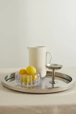 TOM DIXON Press Small Fluted Glass Bowl