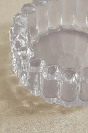 TOM DIXON Press Small Fluted Glass Bowl