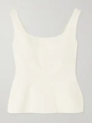 LIBEROWE Faille Peplum Top