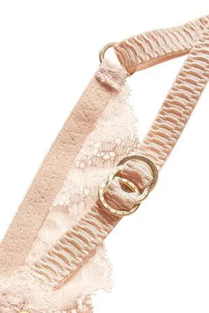 Stella McCartney Stella Stretch-jersey And Lace Underwired Plunge Bra