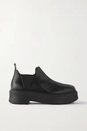 THE ROW Robin Leather Chelsea Boots