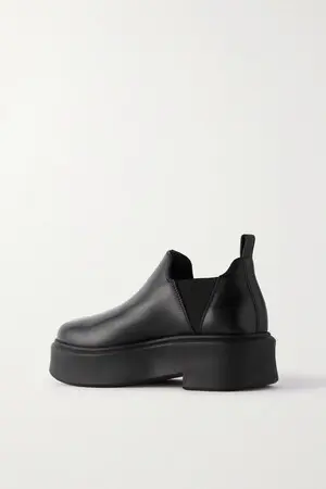 THE ROW Robin Leather Chelsea Boots