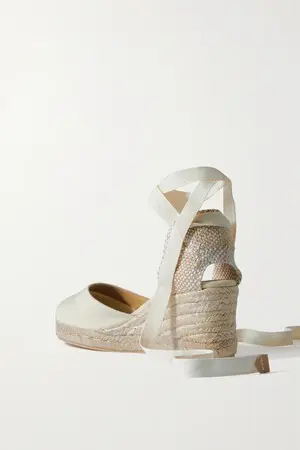CastaÑer Carina 60 Canvas Wedge Espadrilles