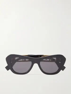 Fendi O'lock Cat-eye Sunglasses - Black