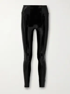 Spanx Patent Leather-like Leggings