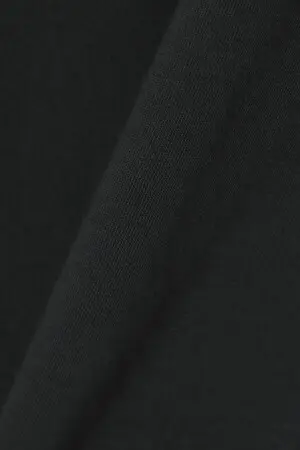 NILI LOTAN Lana Supima Cotton-jersey T-shirt - Black