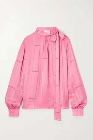 Givenchy Pussy Bow Blouses