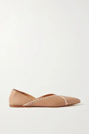 Gabriela Hearst Avner Leather Flats