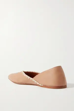 Gabriela Hearst Avner Leather Flats