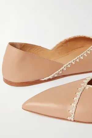 Gabriela Hearst Avner Leather Flats