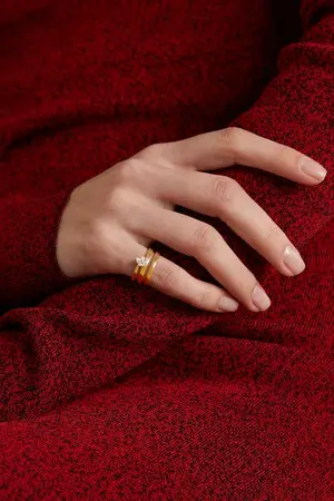 ANITA KO Coil 18-karat Diamond Ring