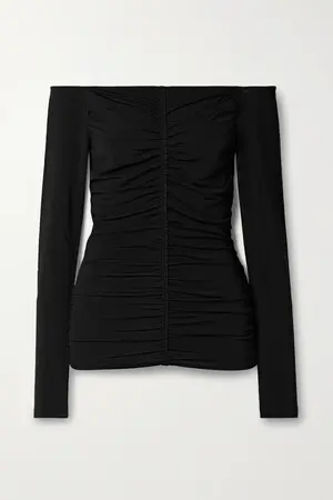 Givenchy Off-the-shoulder Ruched Top