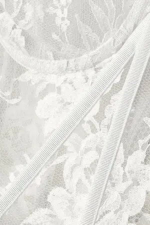 Dolce & Gabbana Grosgrain-trimmed Lace Bustier Top