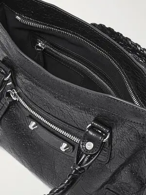 Balenciaga Le City Medium Textured-leather Tote