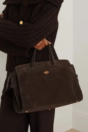 METIER Private Eye Medium Suede Tote